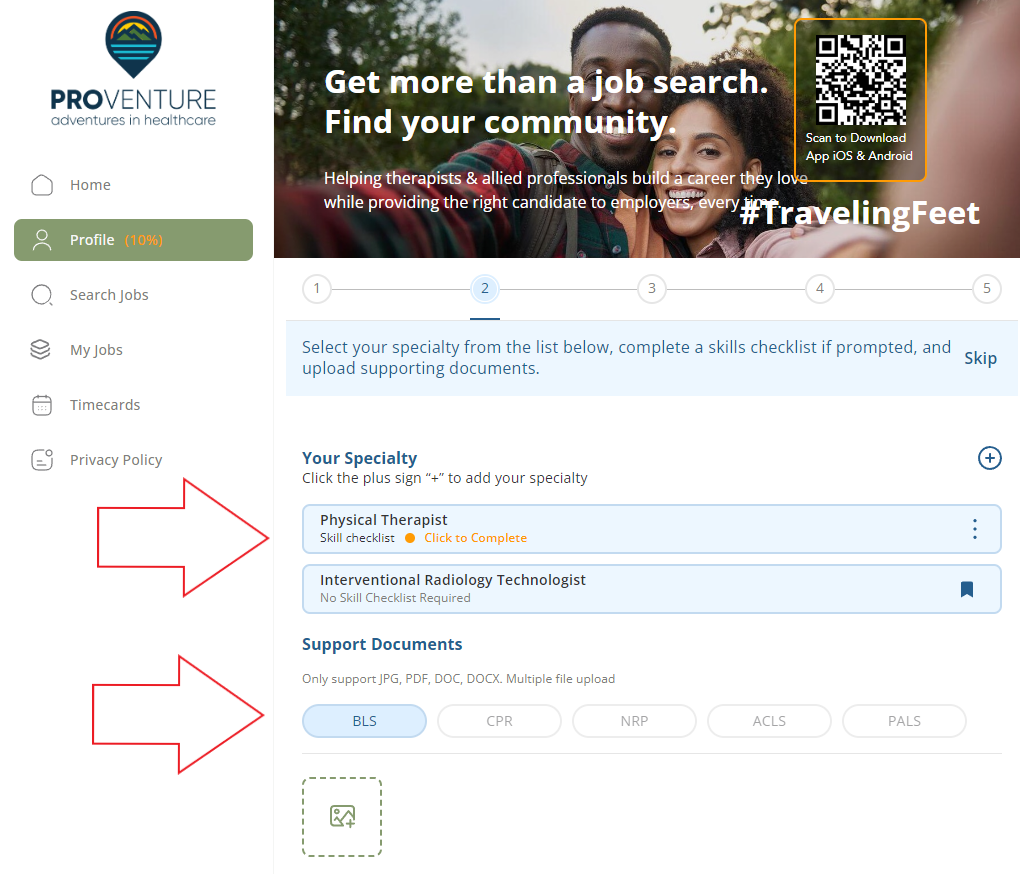 Completing Your ProVenture Profile - Steps 1 & 2
